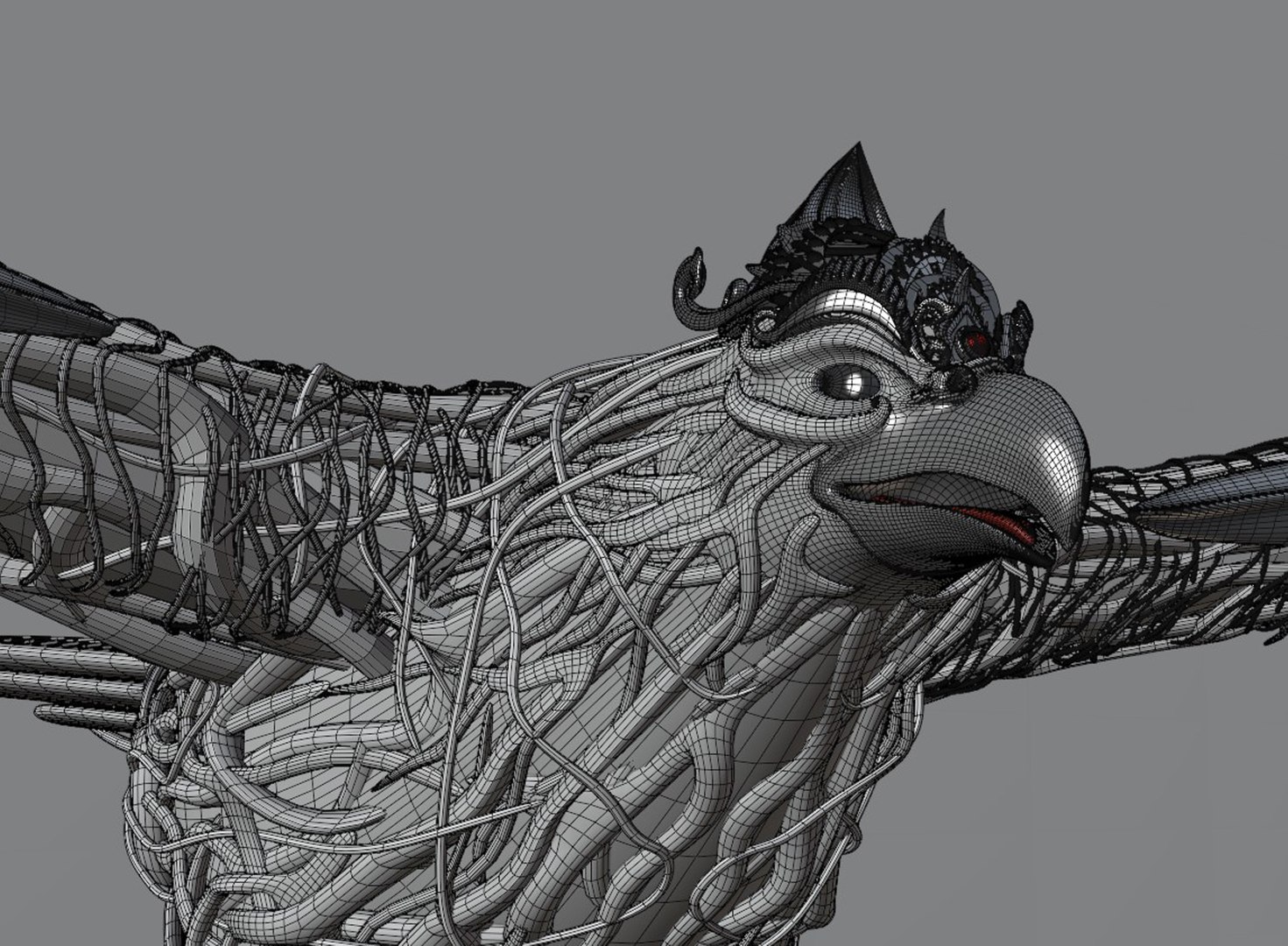 3D GARUDA NUSANTARA - TurboSquid 2275183