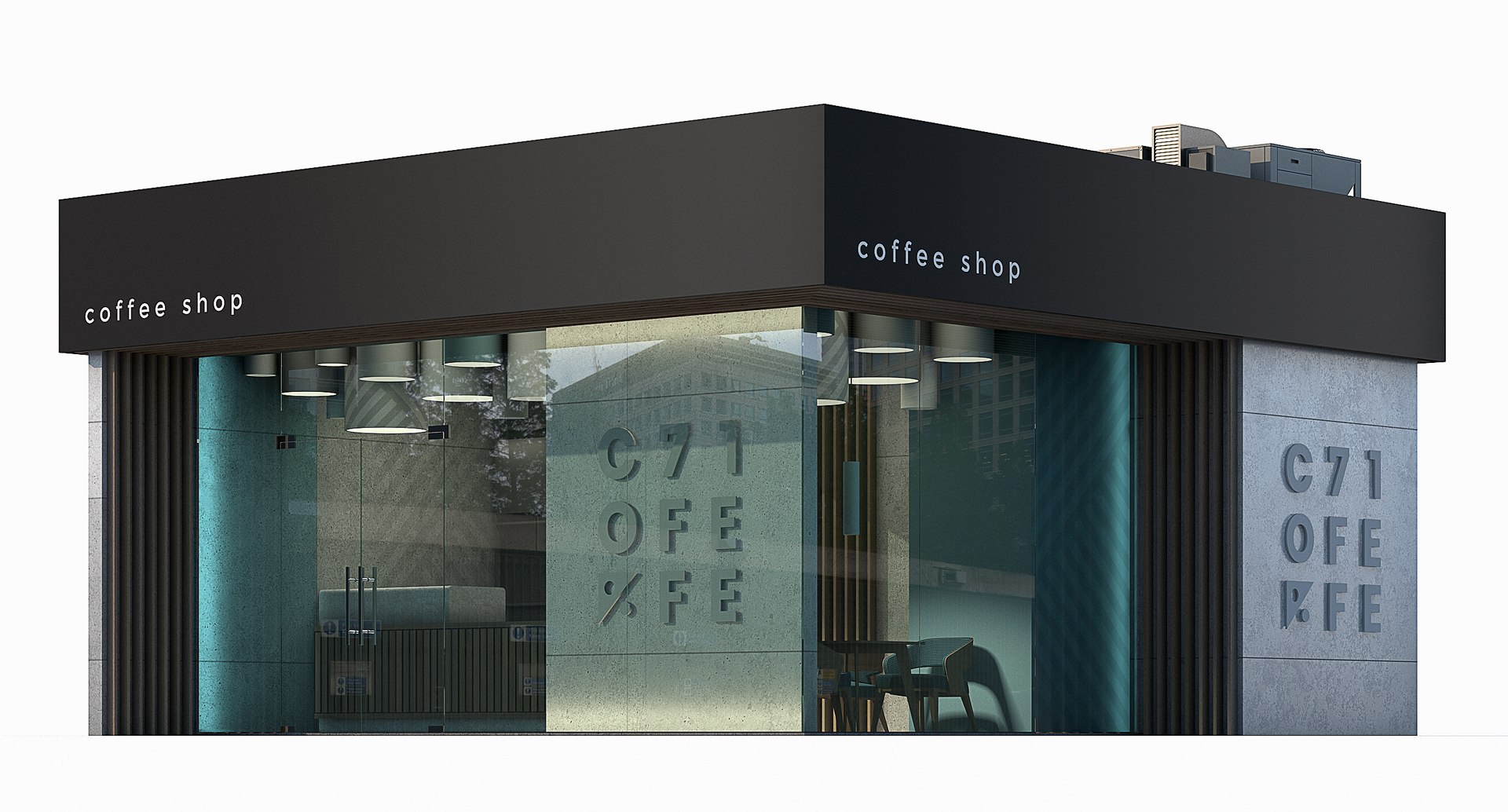 Coffee Shop 5 Model - TurboSquid 2137873