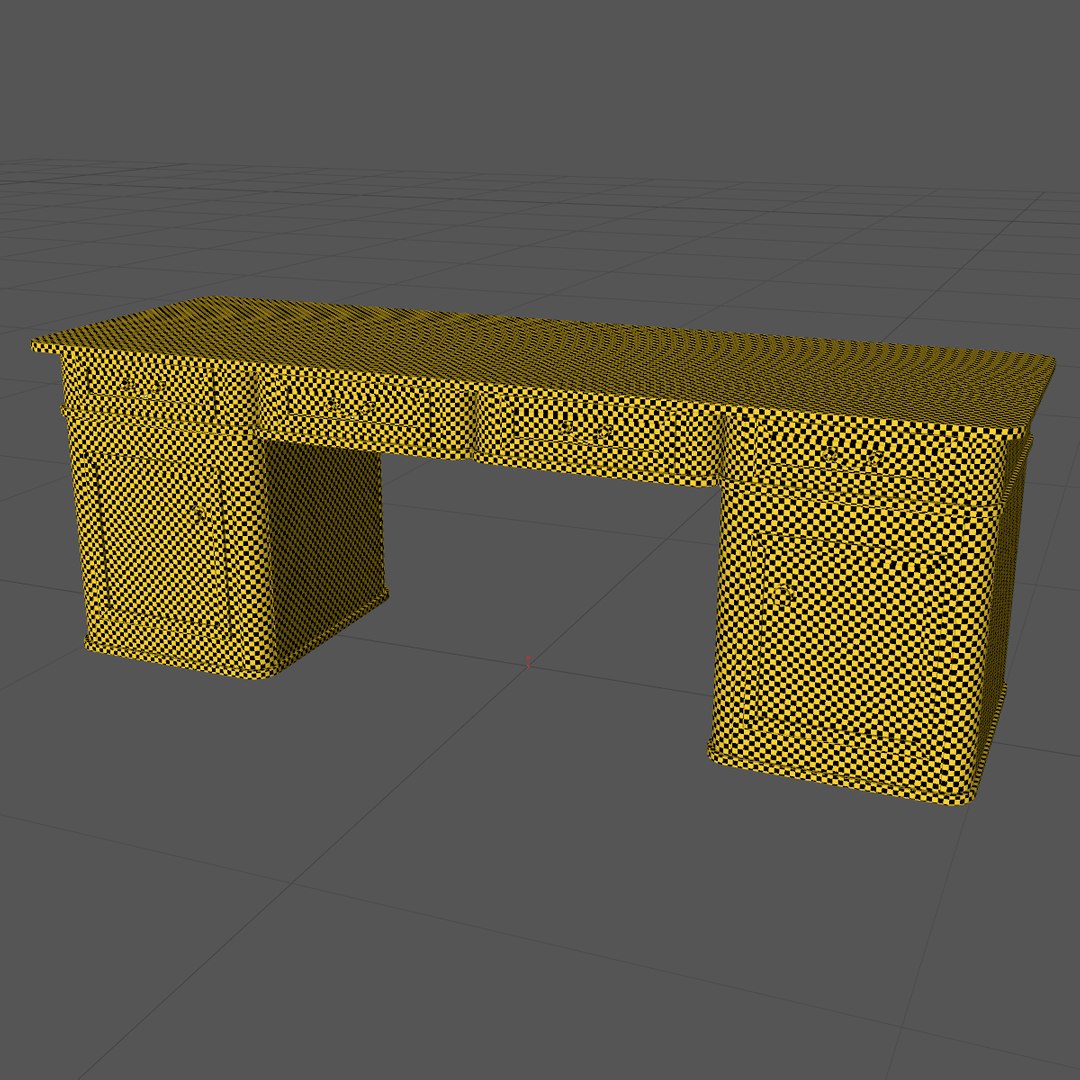 3d model office table