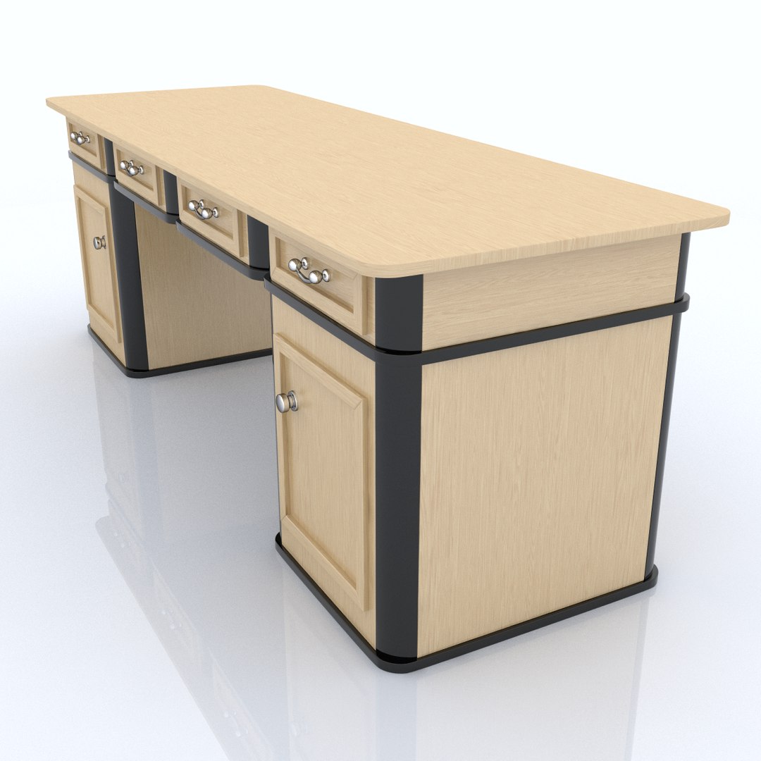 3d model office table