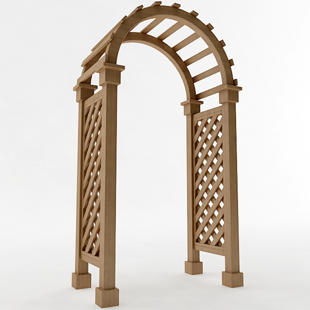 Arbor Trellis 3D - TurboSquid 1301096