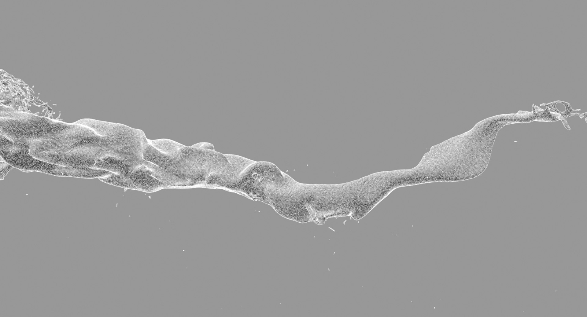 3d Model Flow Shaders Milk