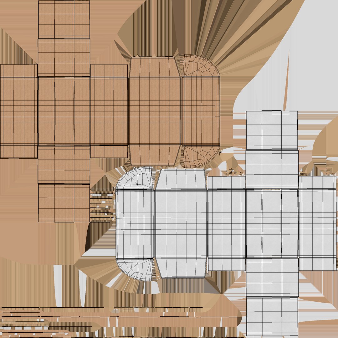 3D cardboard box 11 rigged model - TurboSquid 1538606