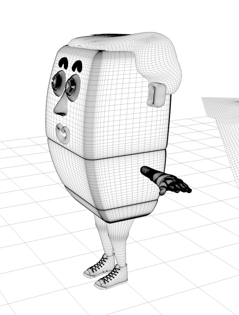 Cartoon Man Male Animation Character 3D Model - TurboSquid 1443294