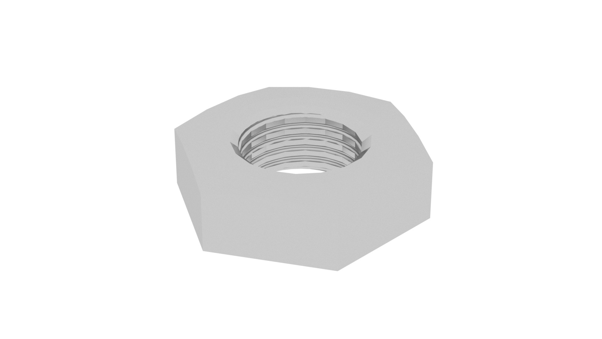 3D Hex Nuts - TurboSquid 1715621