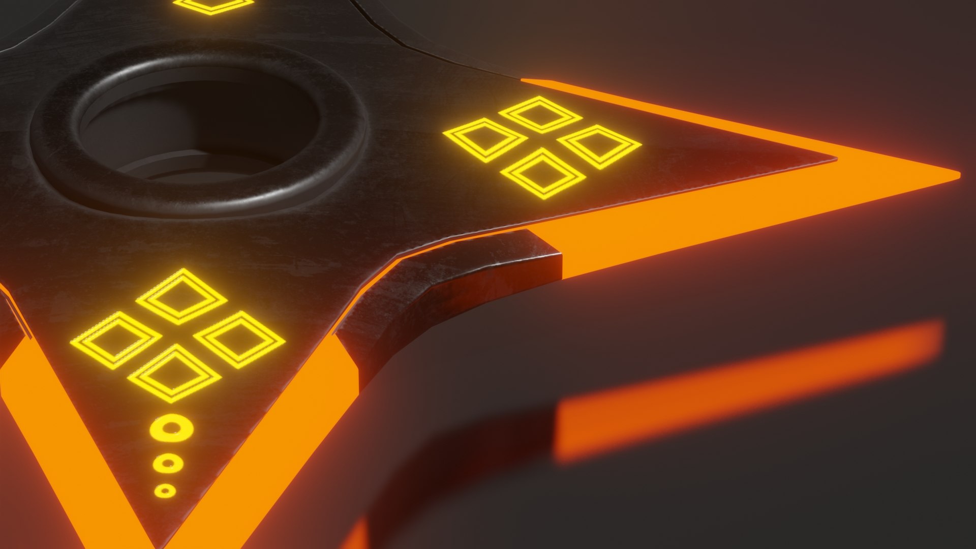 Shuriken Ninja Star Low-poly 3D Model 3D - TurboSquid 1900727