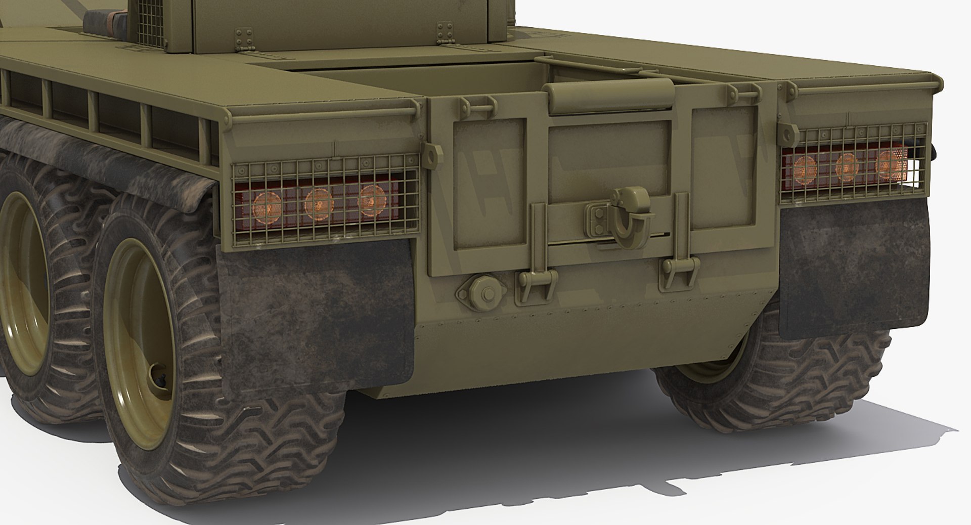 Military mobility vehicle atmp 3D model - TurboSquid 1296461