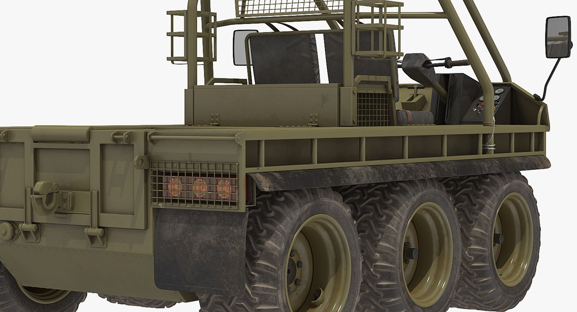 Military mobility vehicle atmp 3D model - TurboSquid 1296461