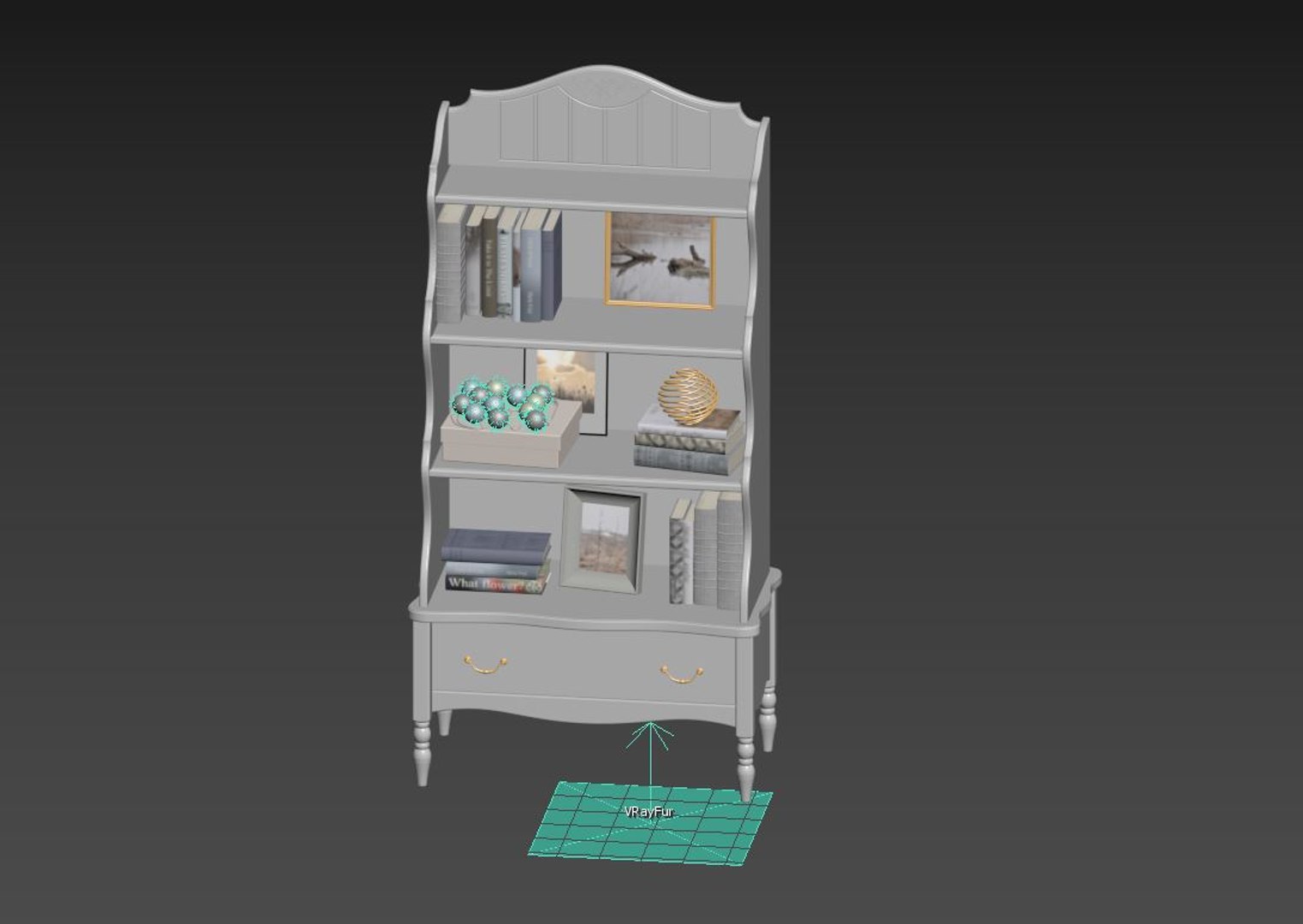 Bookcase 3D Model - TurboSquid 2040621