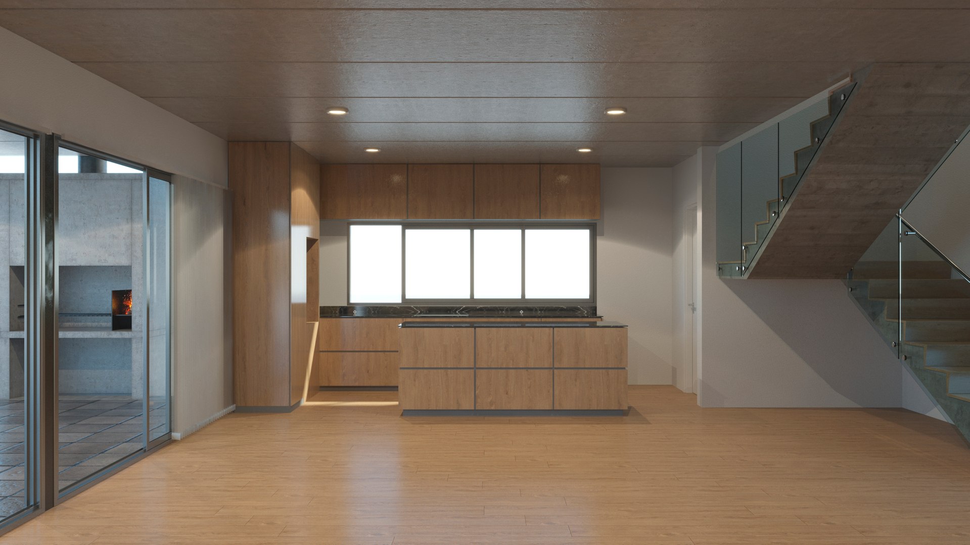 Modern House A1 3D - TurboSquid 2241104