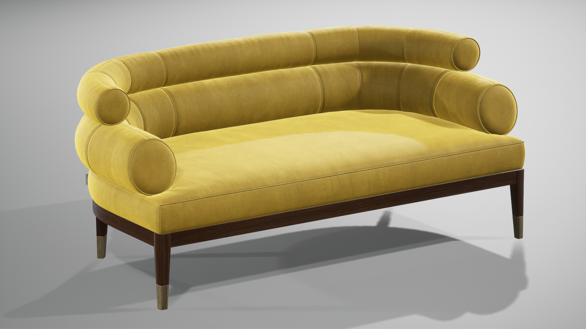Bella Vista Payper 2 Seat Sofa 3D model - TurboSquid 1945949