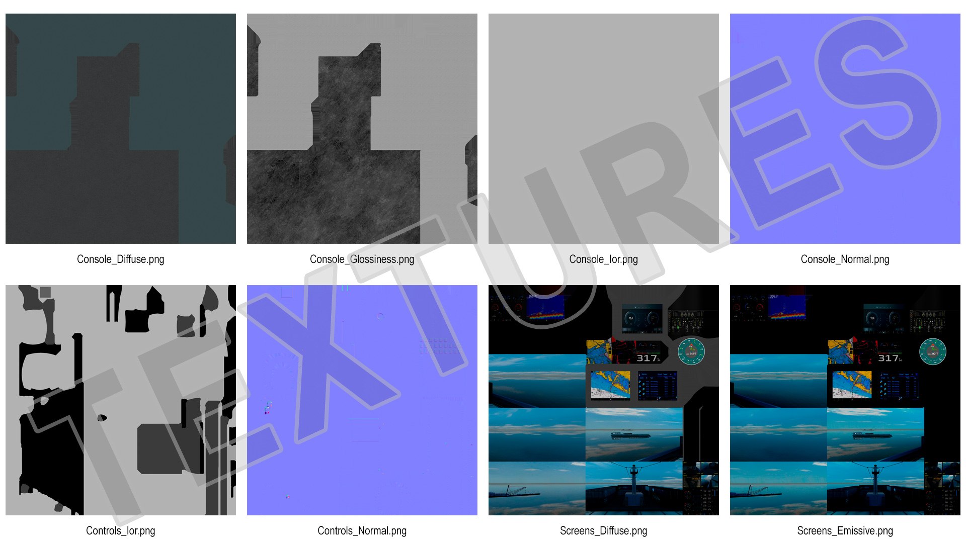 Ship Control System Simulator With Screen 3D Model - TurboSquid 2161942