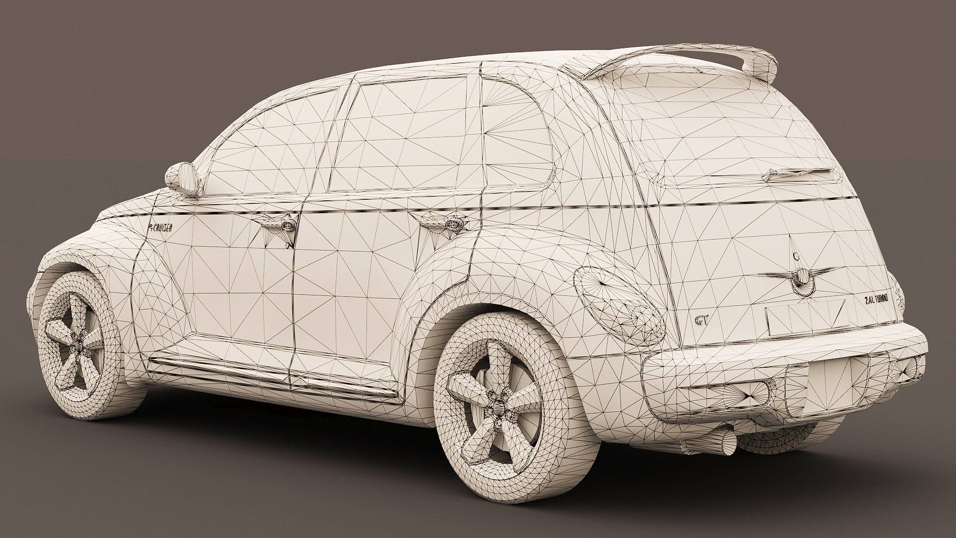 3D Chrysler Pt Cruiser 2004 Model - TurboSquid 1977396