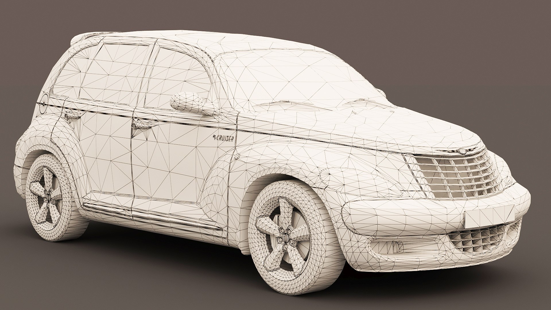 3D Chrysler Pt Cruiser 2004 Model - TurboSquid 1977396