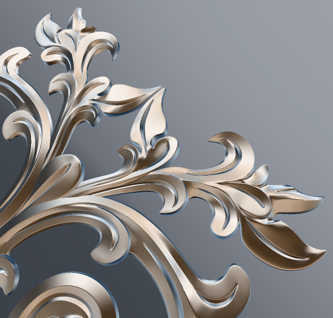 3d Carved Decorative Model