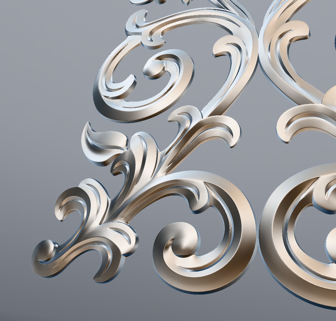 3d Carved Decorative Model