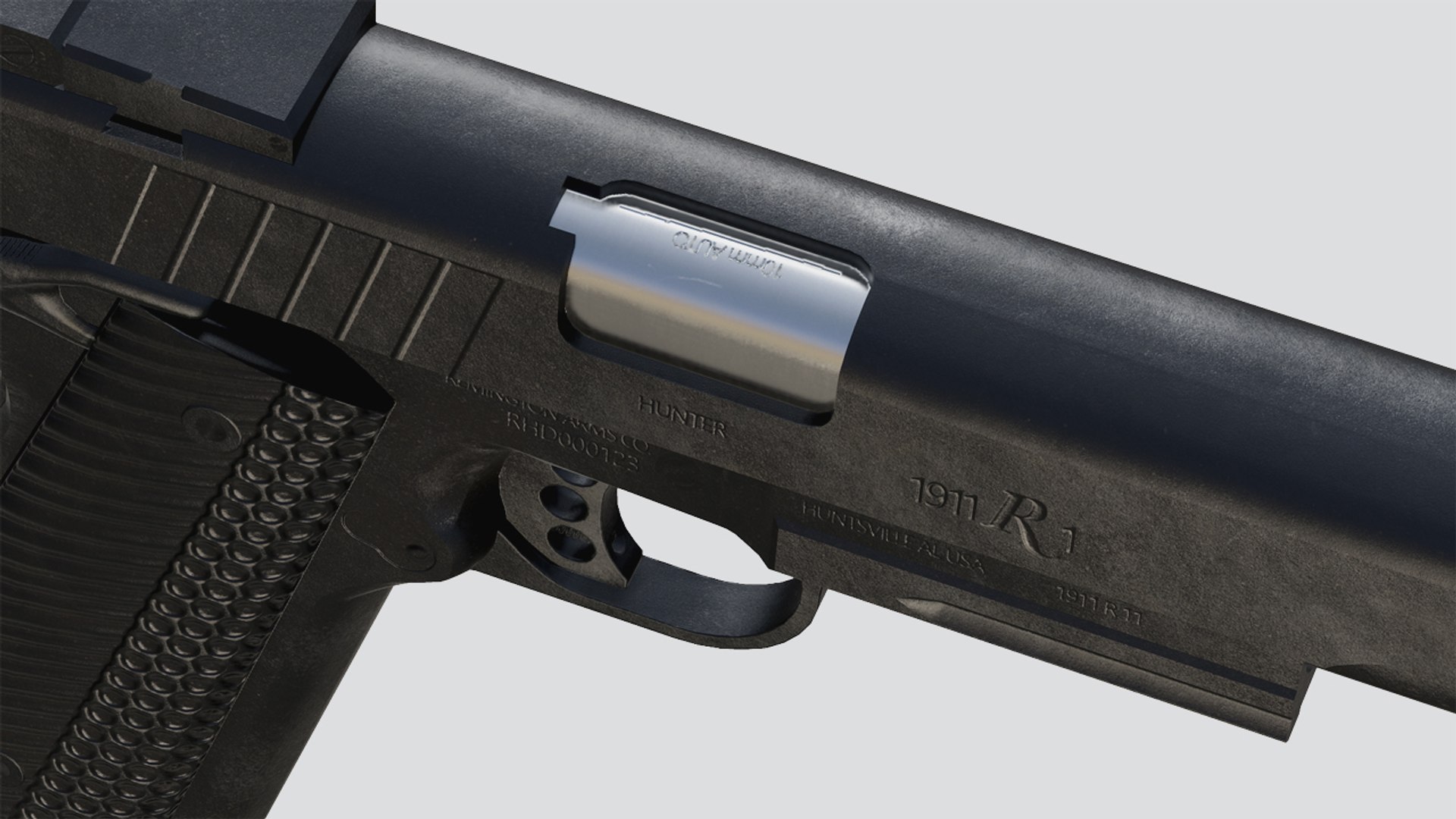 10 Remington R1 3d Fbx