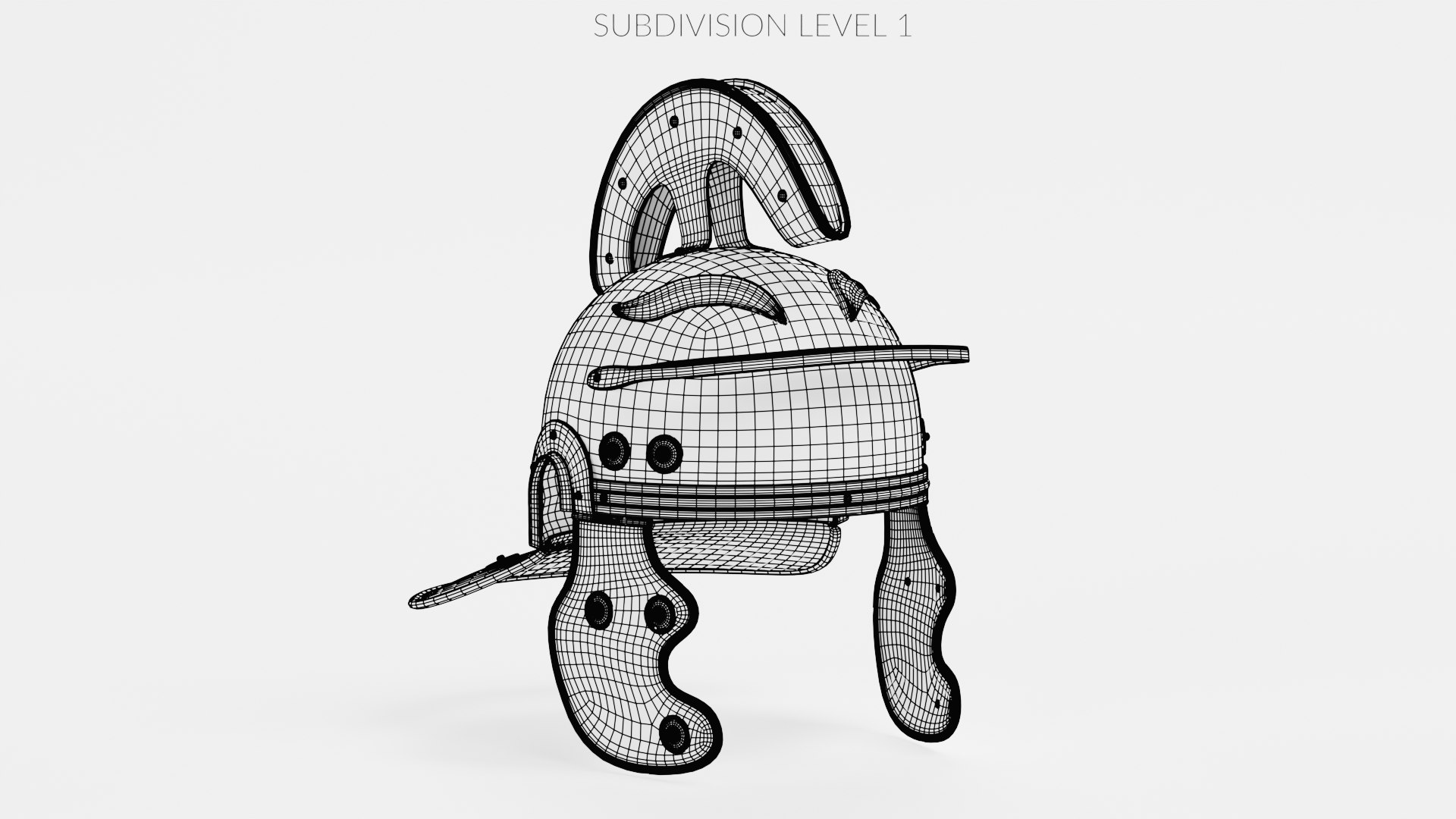 Roman Helmet 3D Model - TurboSquid 1883316