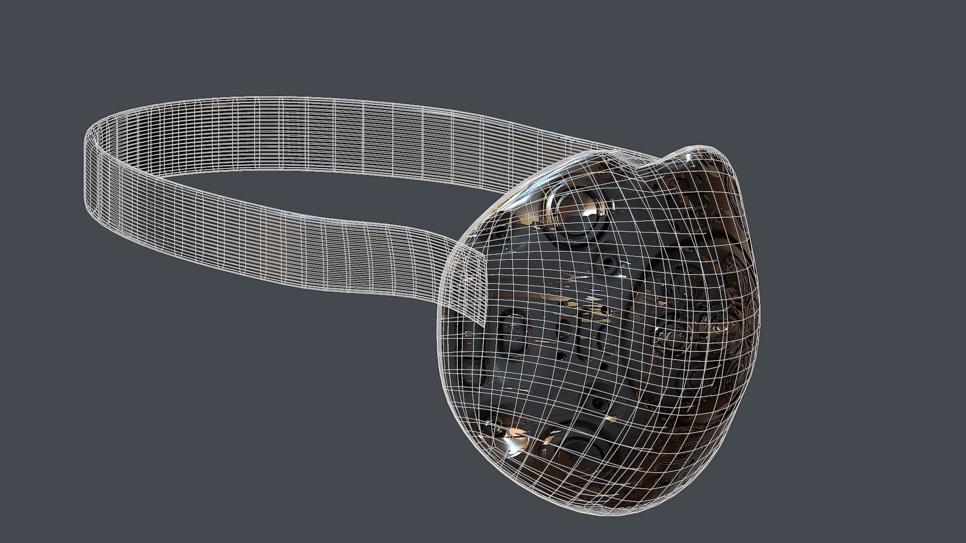 3D 3D Gas mask respirator scifi futuristic model model - TurboSquid 1931908