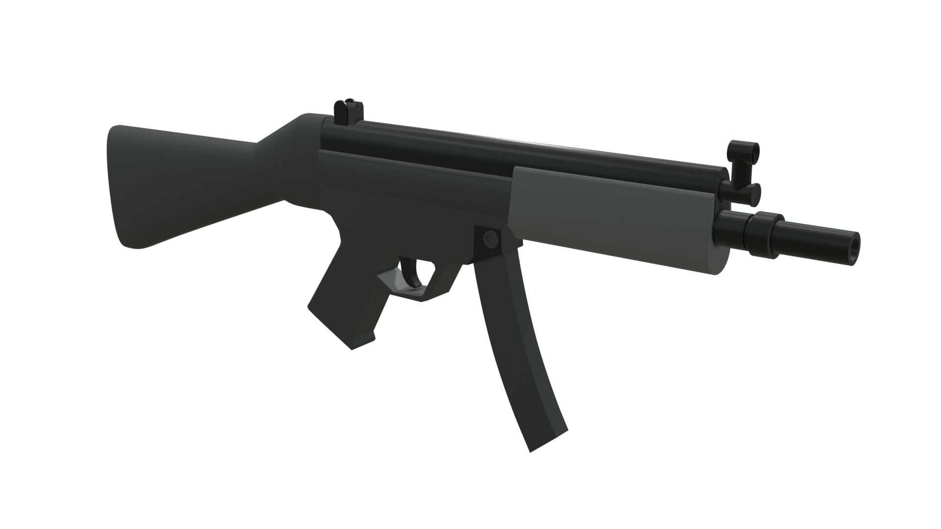 MP5A4 3D - TurboSquid 1763867