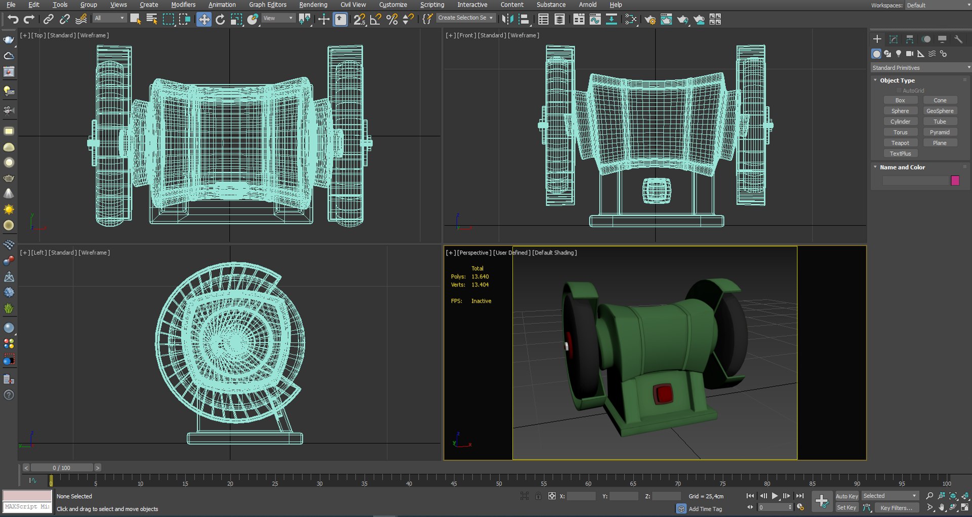 Cartoon Abrasive Stone Engine model - TurboSquid 1774024
