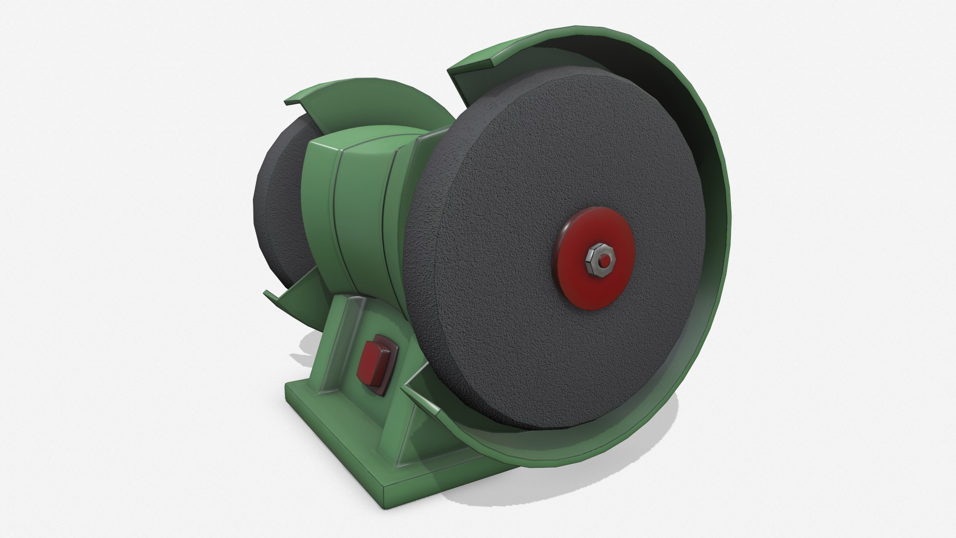 Cartoon Abrasive Stone Engine Model - TurboSquid 1774024