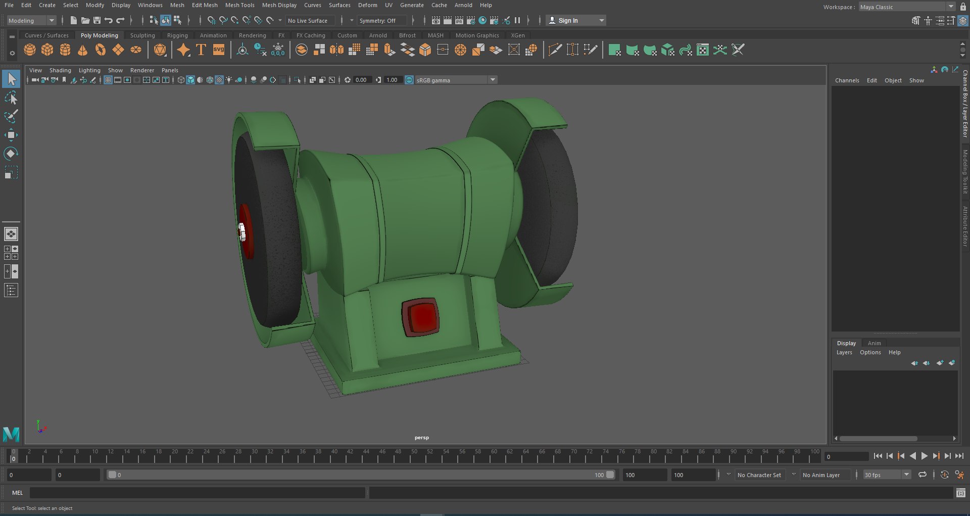 Cartoon Abrasive Stone Engine model - TurboSquid 1774024