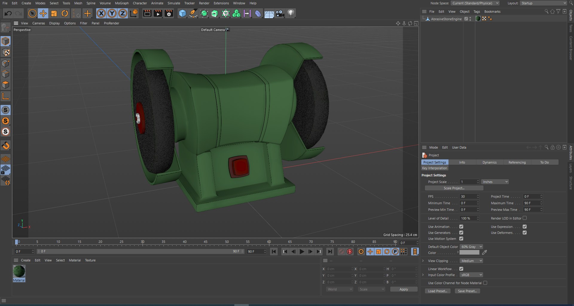 Cartoon Abrasive Stone Engine model - TurboSquid 1774024