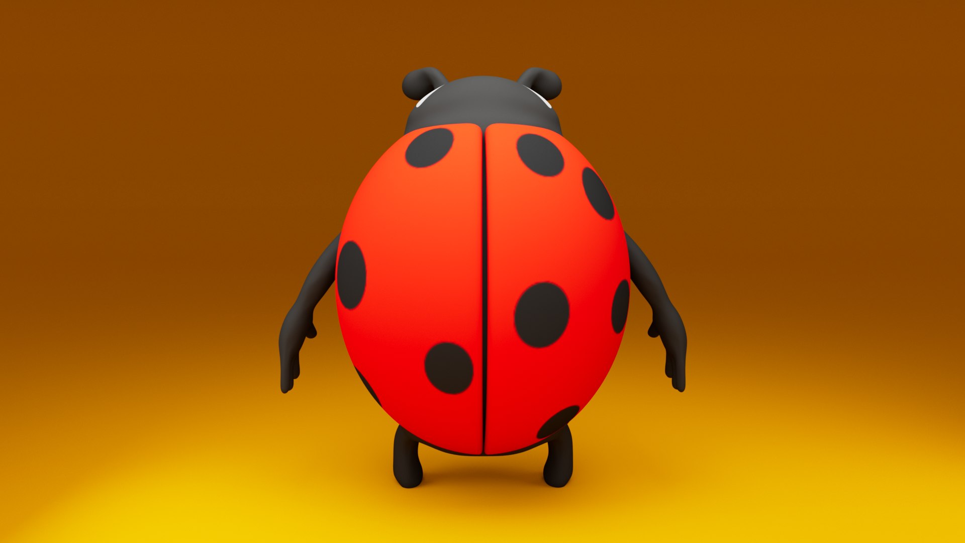 Stylized Cartoon Ladybug 3D Model 3D - TurboSquid 2205131