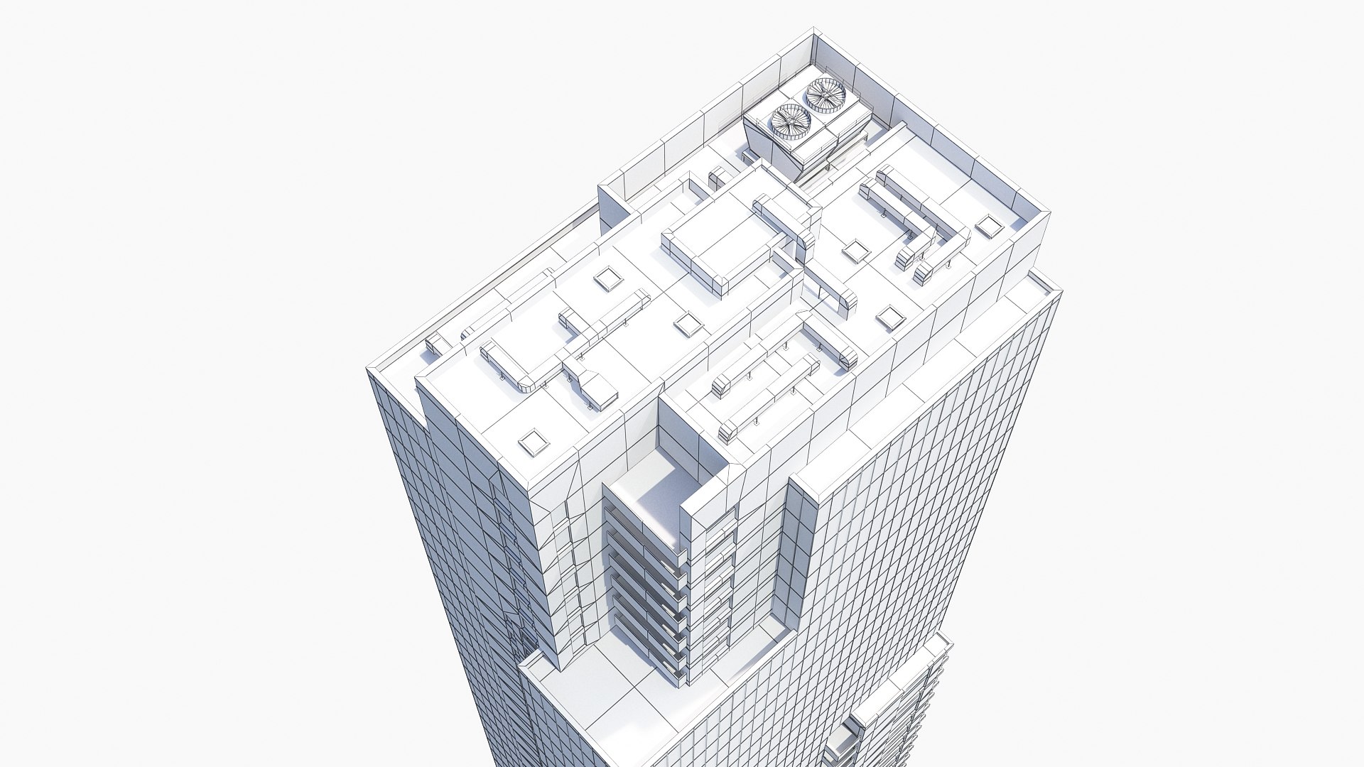 Kilbourn Tower Buildings Pbr 3D - TurboSquid 1444401