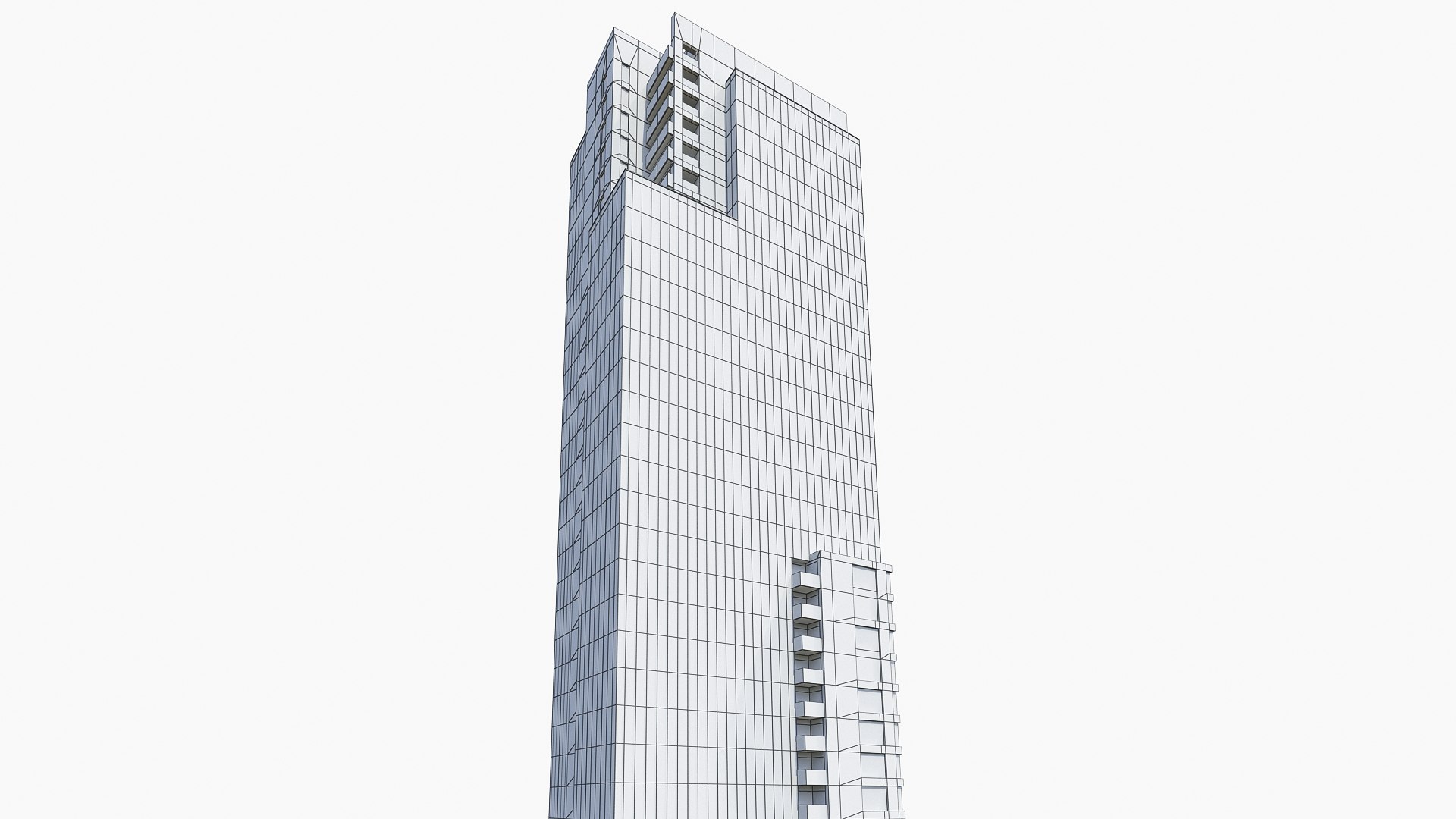 Kilbourn Tower Buildings Pbr 3D - TurboSquid 1444401