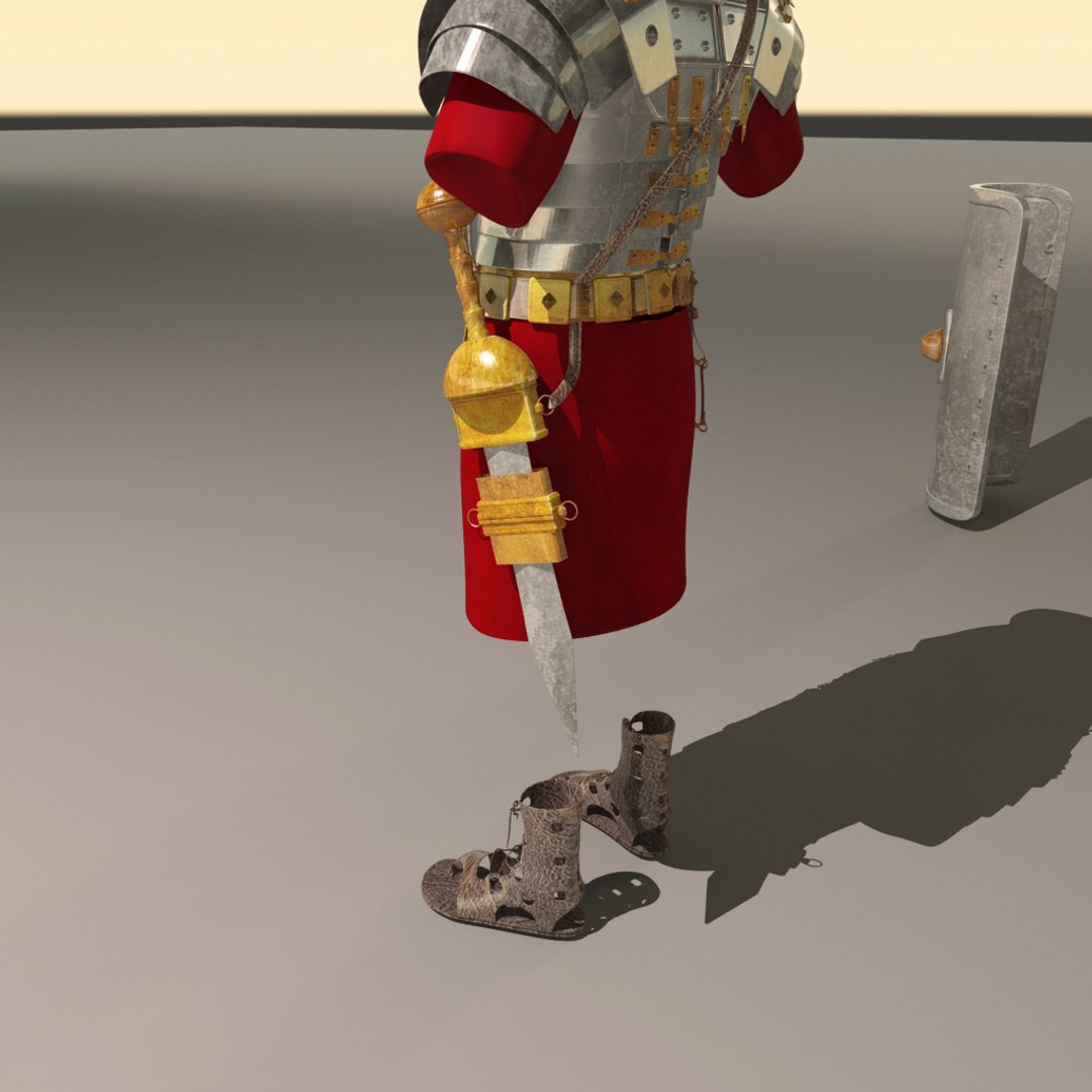 3d Model Roman Armor