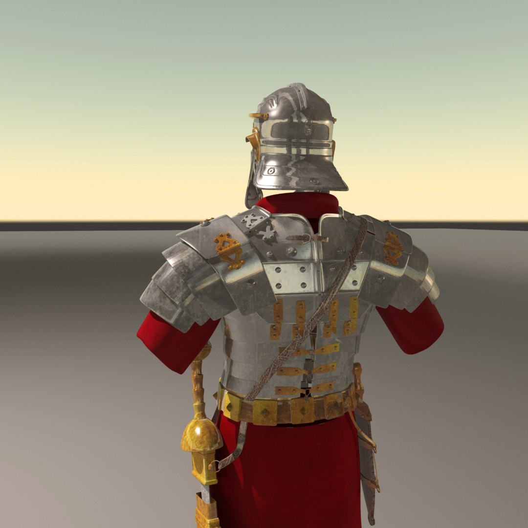 3d Model Roman Armor