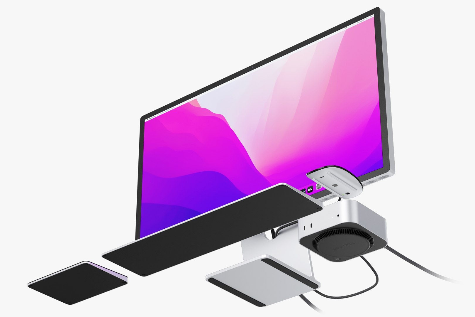 Apple Studio Display And Mac Mini M4 Full Set 2 3D Model - TurboSquid ...