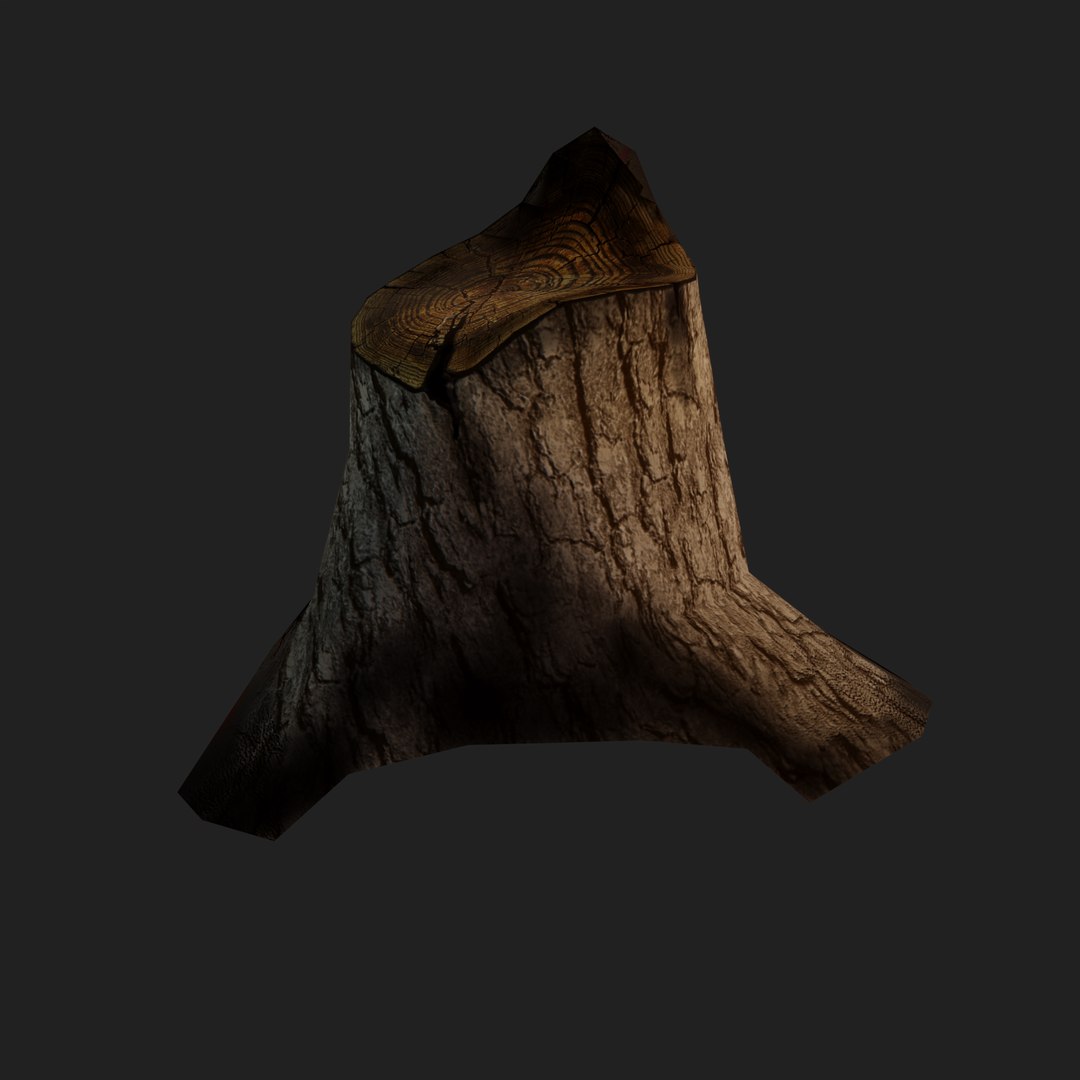 3D Stump - TurboSquid 2129512