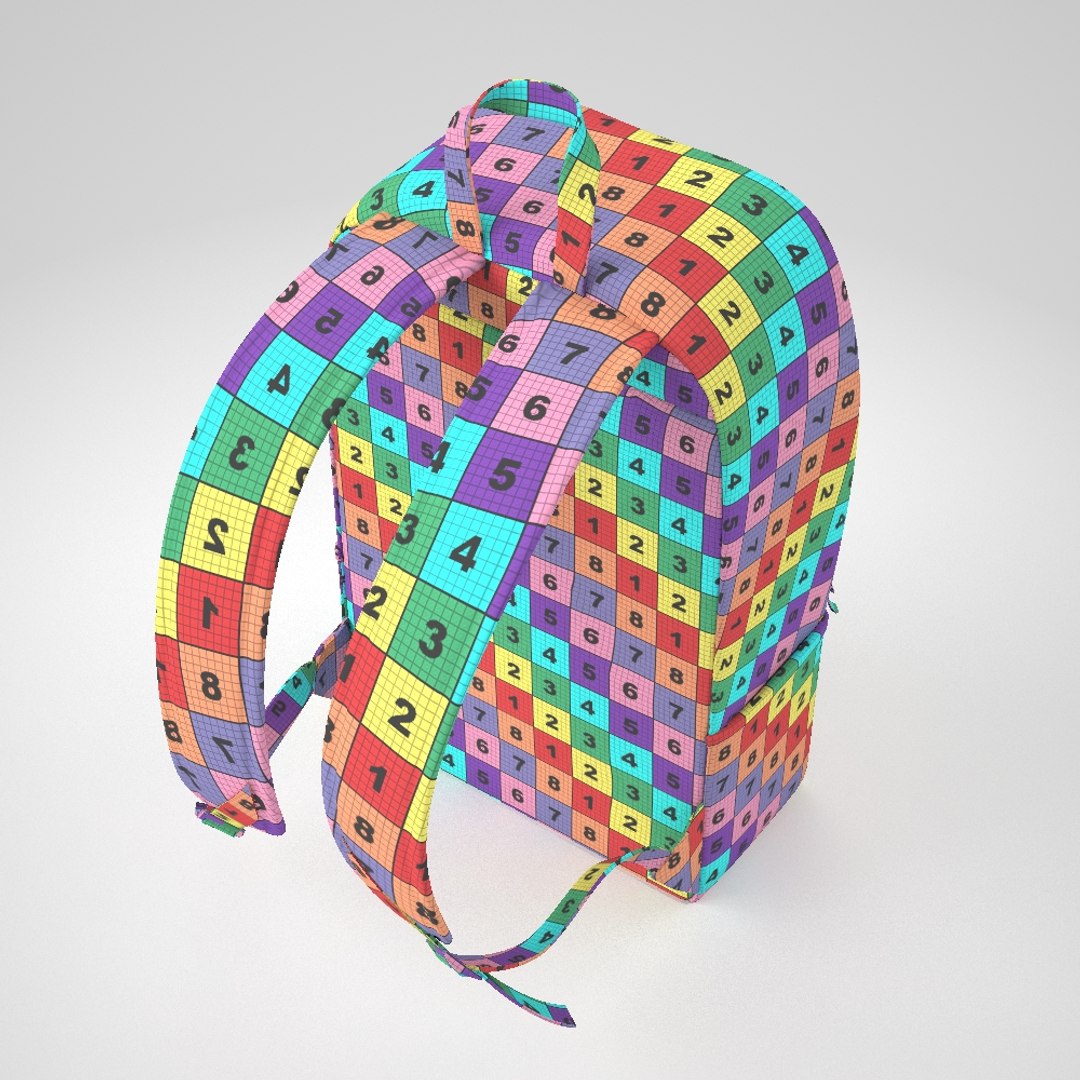 Backpack 3d Model