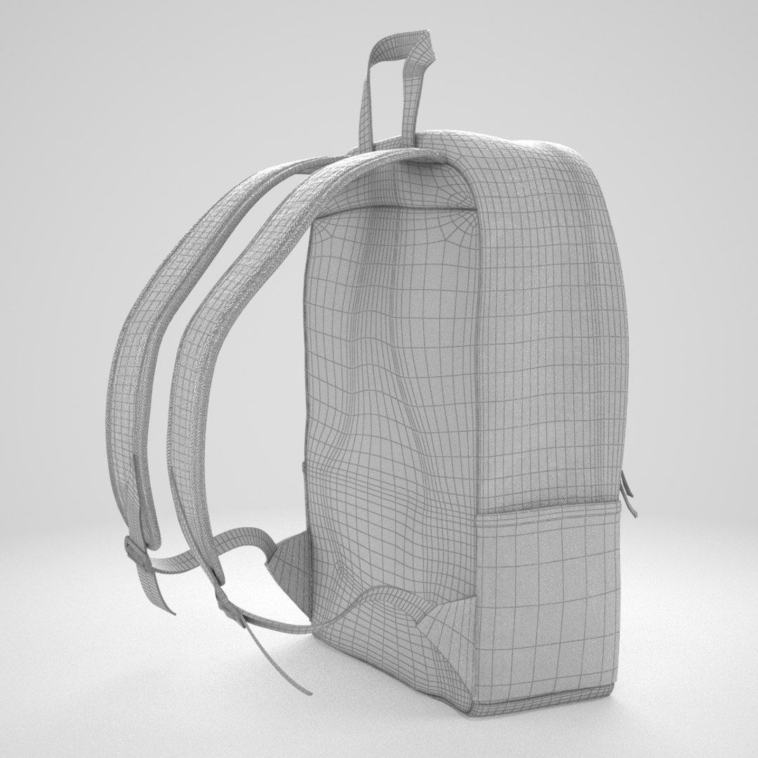 Backpack 3d Model