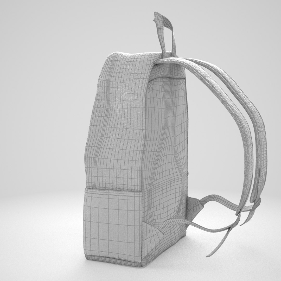 Backpack 3d Model