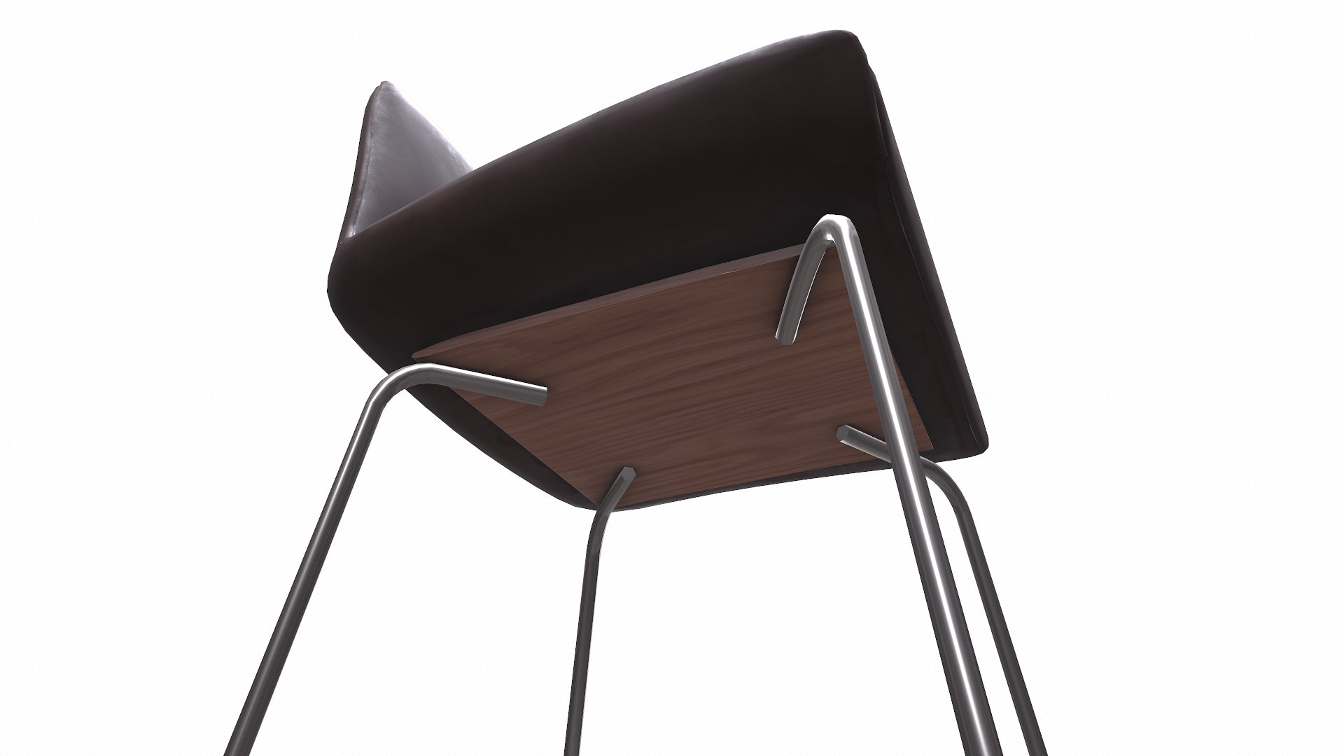 Bar Stool Low-poly PBR 3D Model - TurboSquid 2225267