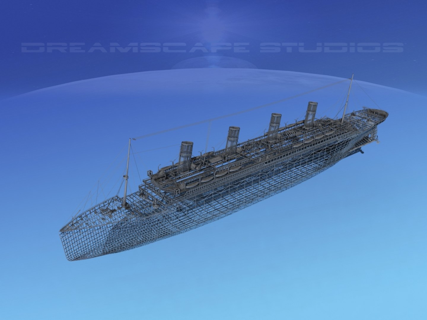 3d Modeled Rms Titanic