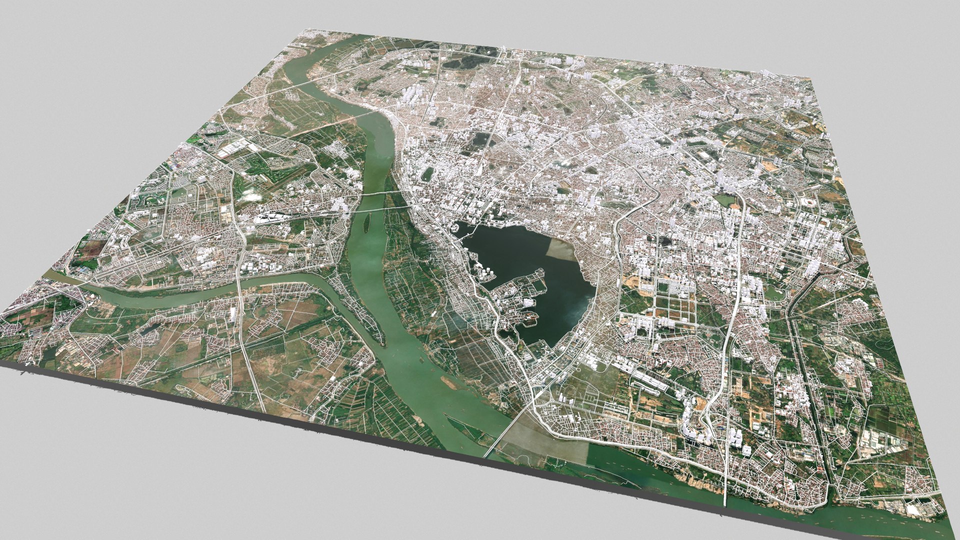 Cityscape Hanoi Vietnam 3D Model - TurboSquid 2069088