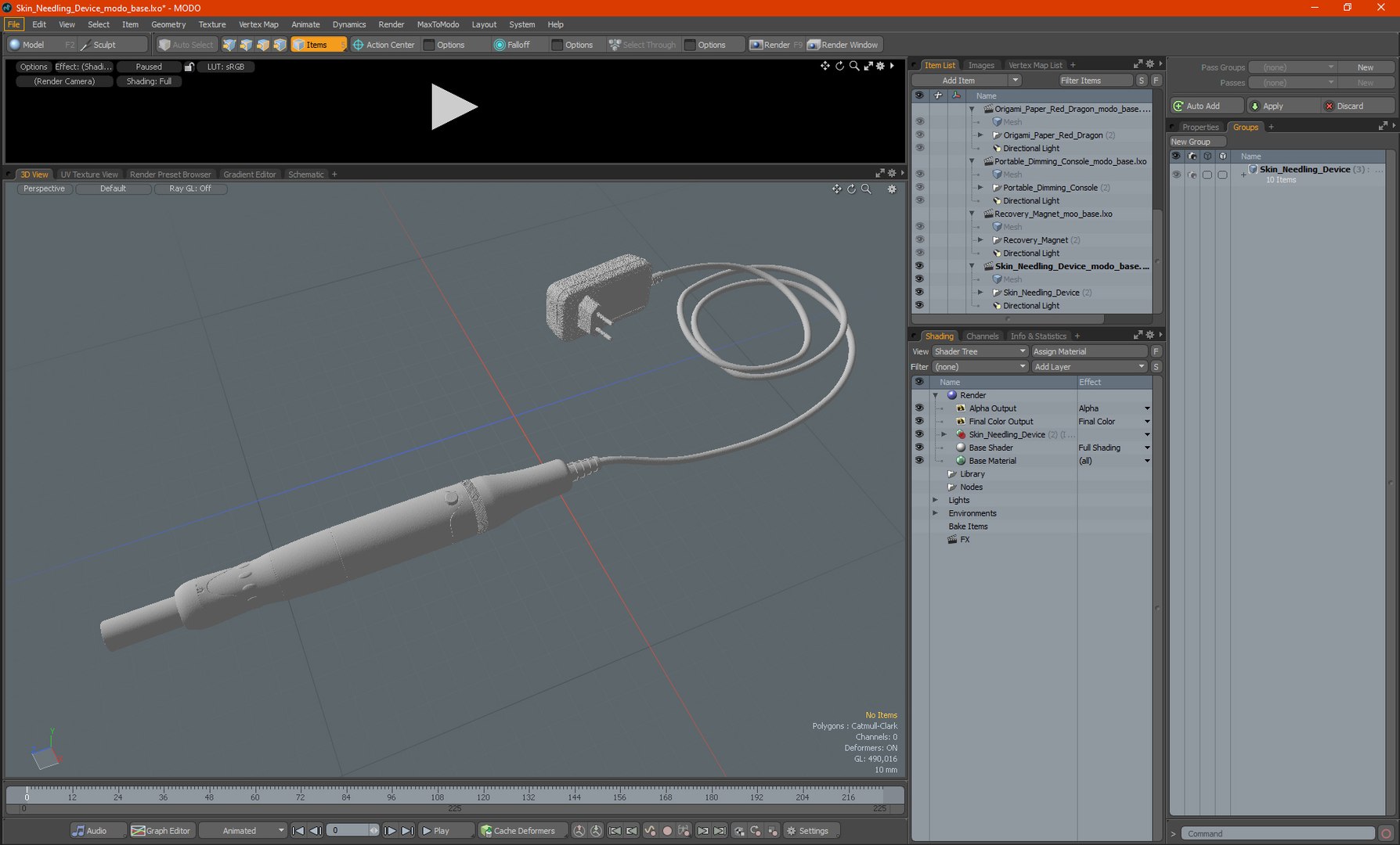 3D Skin Needling Device - TurboSquid 1985430