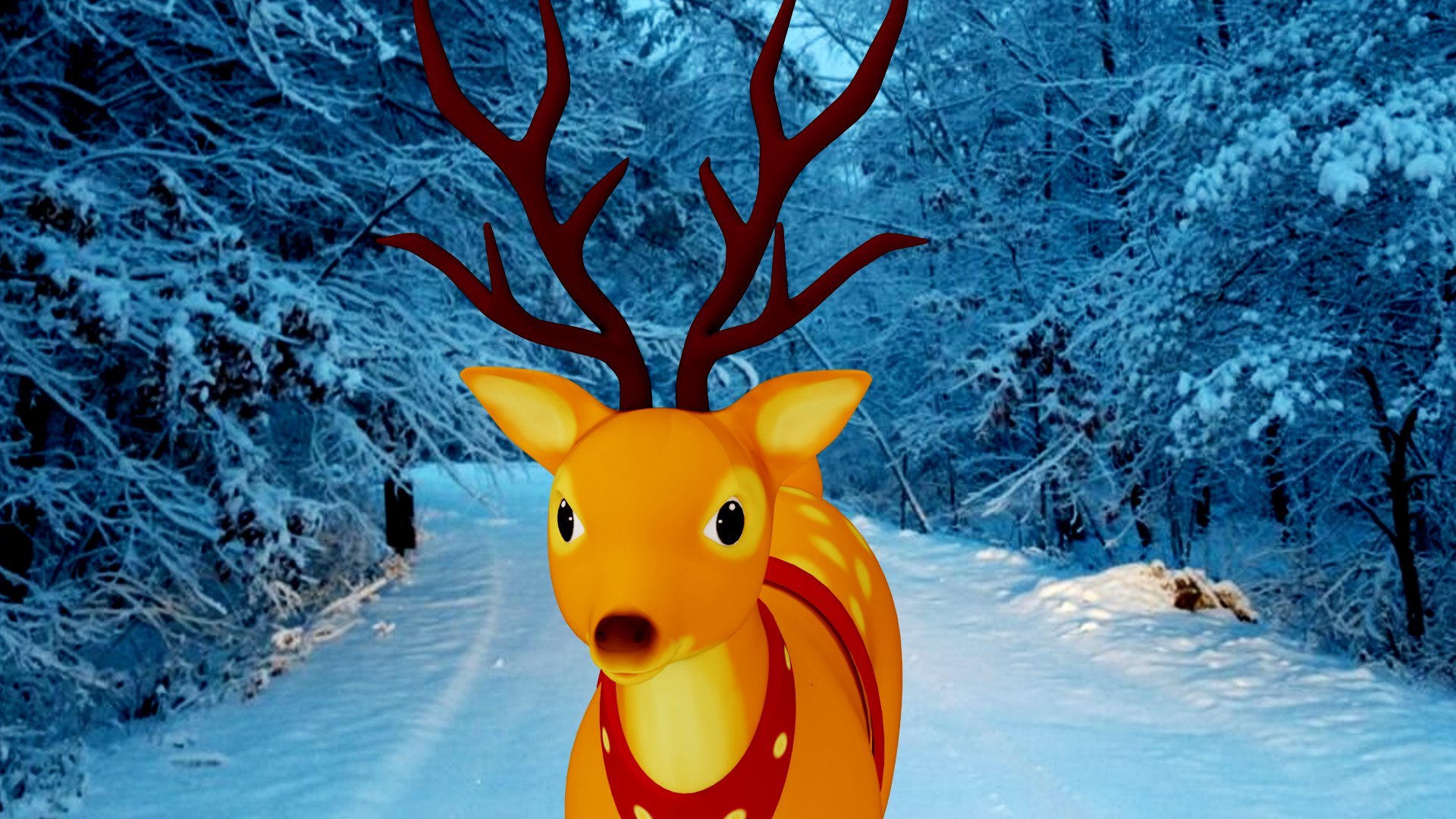 3D Rigged Cartoon Deer Model - TurboSquid 1751801