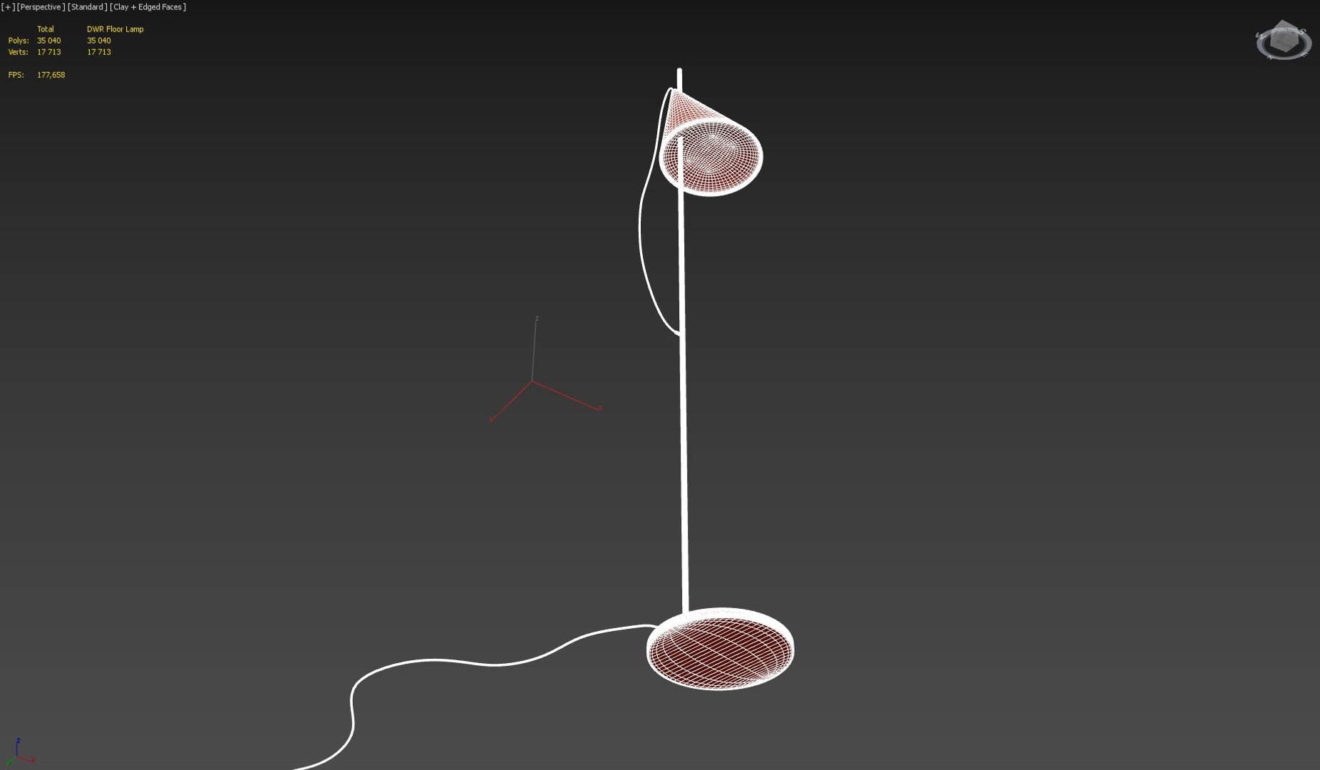 Dwr Floor Lamp 3D - TurboSquid 1607577