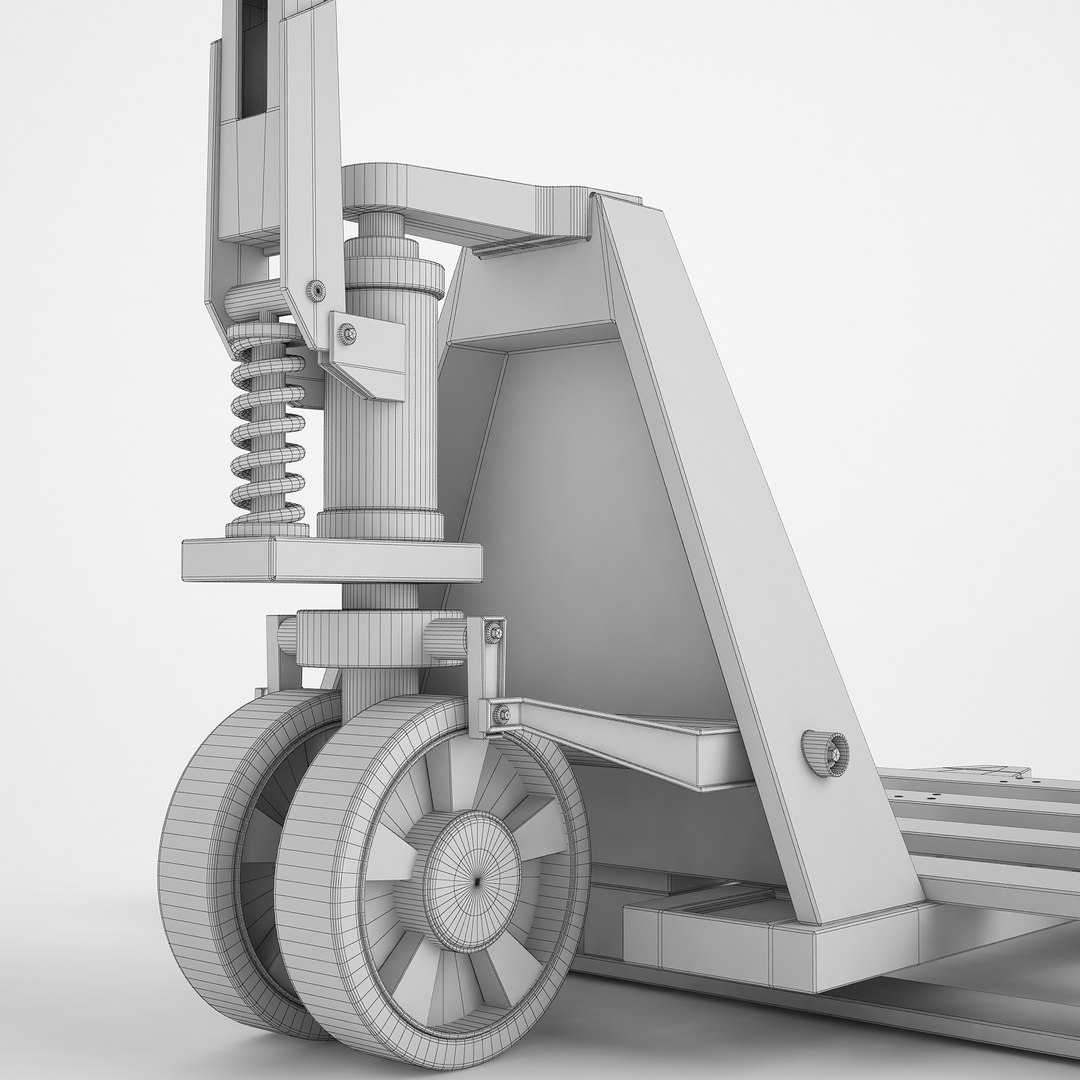 Pallet Jack 3d Model