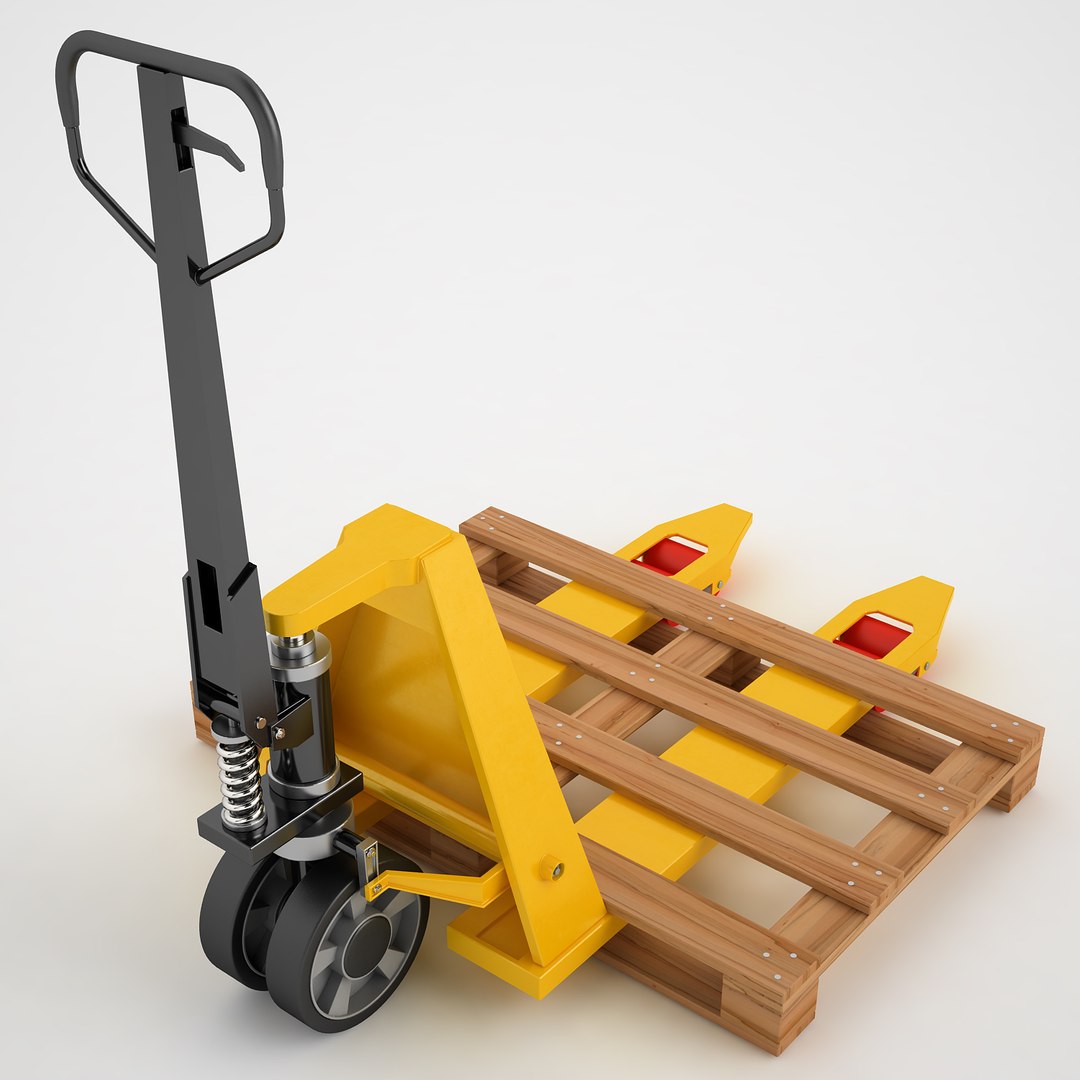 Pallet Jack 3d Model