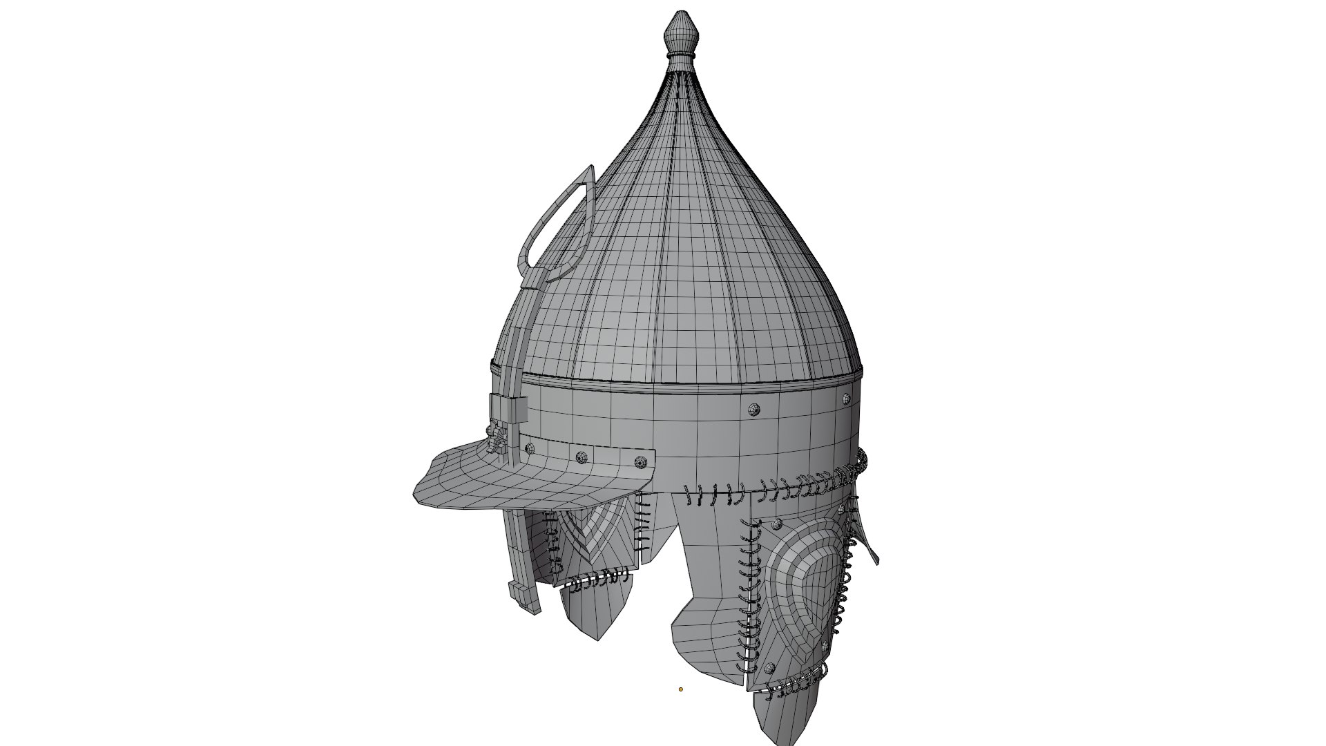 3D Ottoman Helmet - TurboSquid 2255087