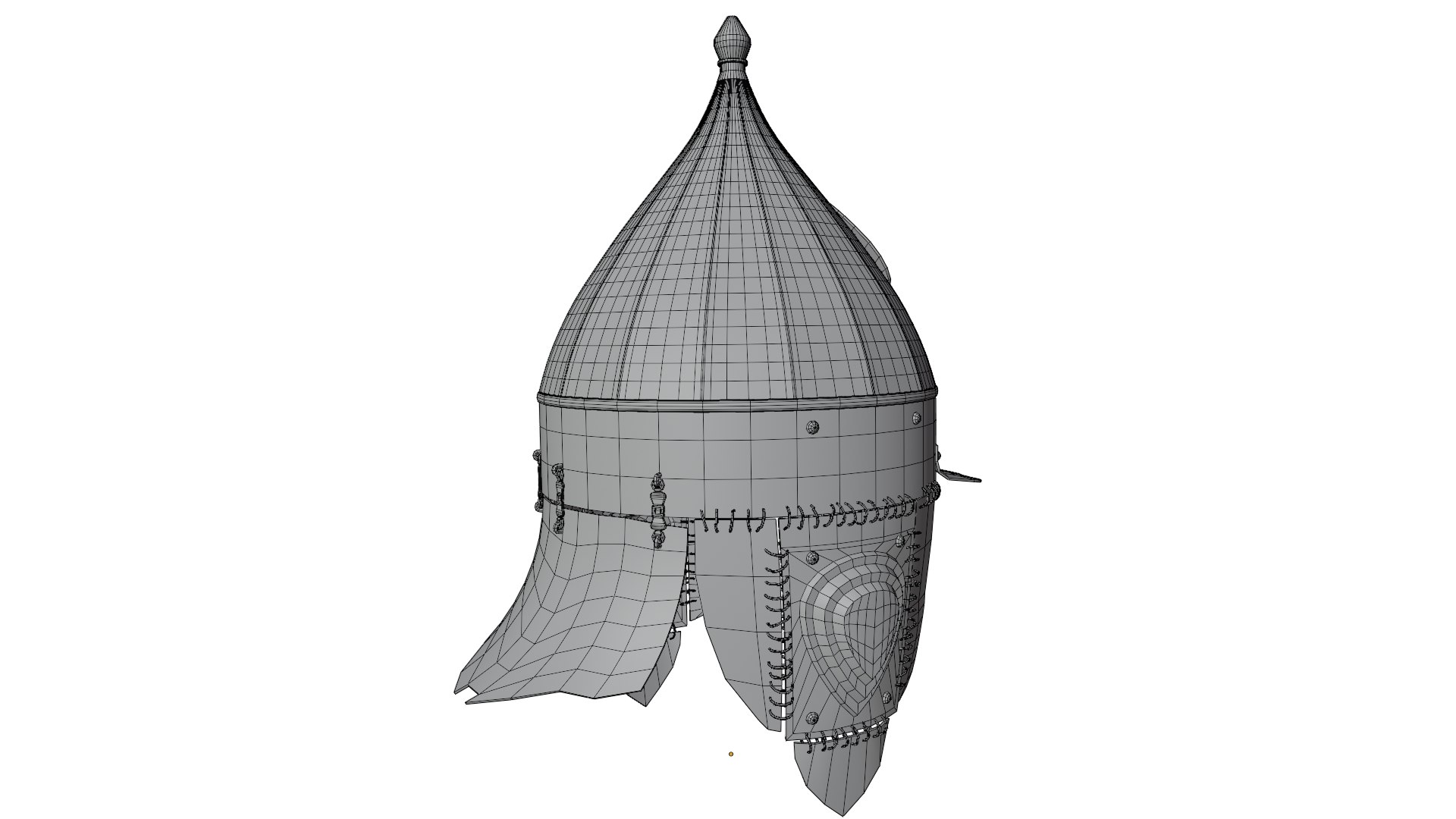 3D Ottoman Helmet - TurboSquid 2255087