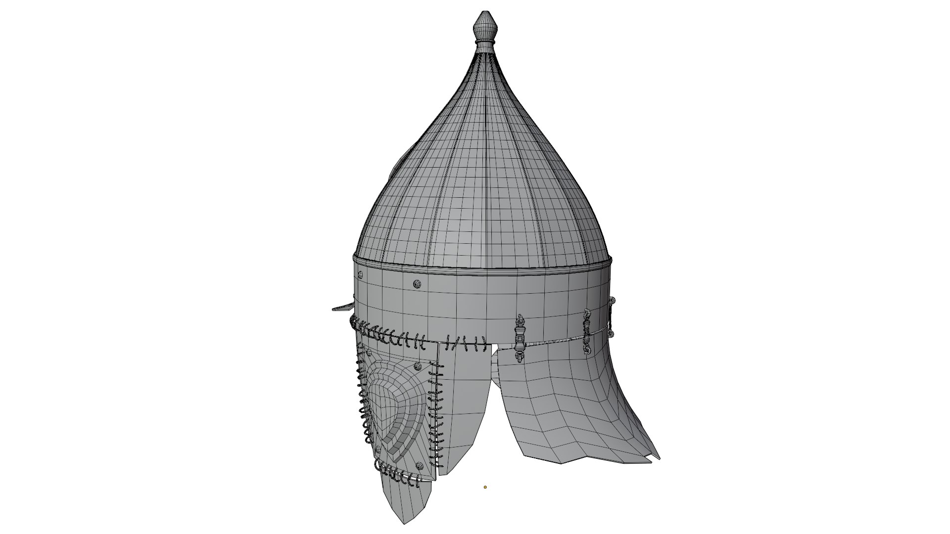3D Ottoman Helmet - TurboSquid 2255087