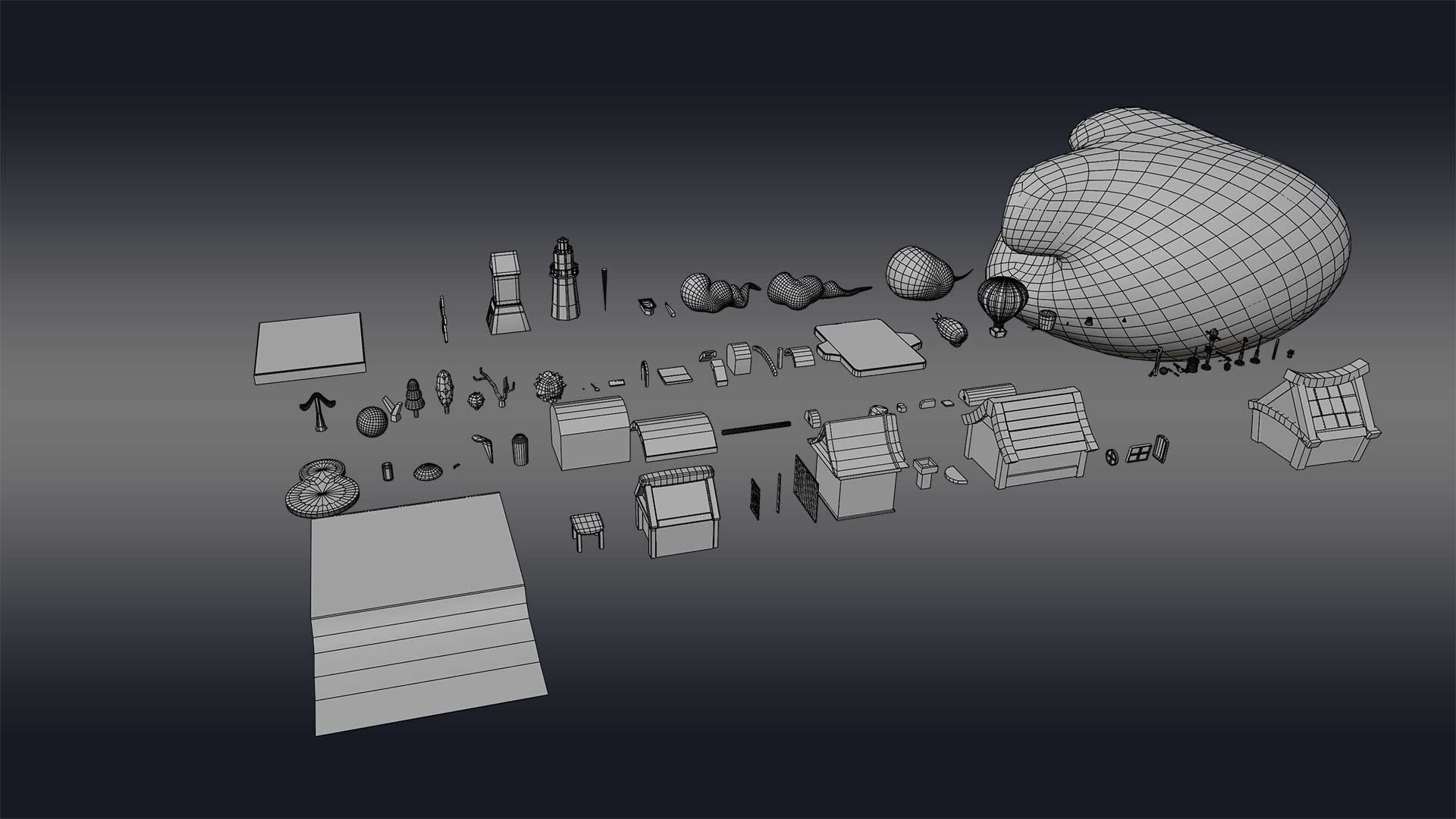 Advance Fantasy Environment 3D Model Model - TurboSquid 2139300